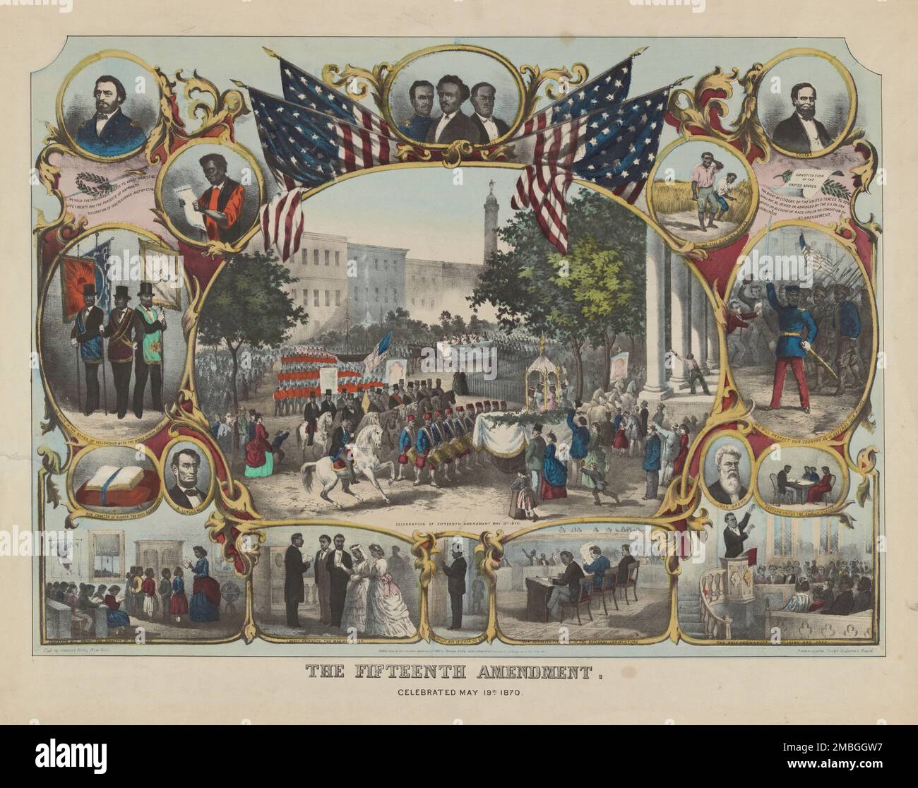 Voting in us in 19th century hi-res stock photography and images - Alamy