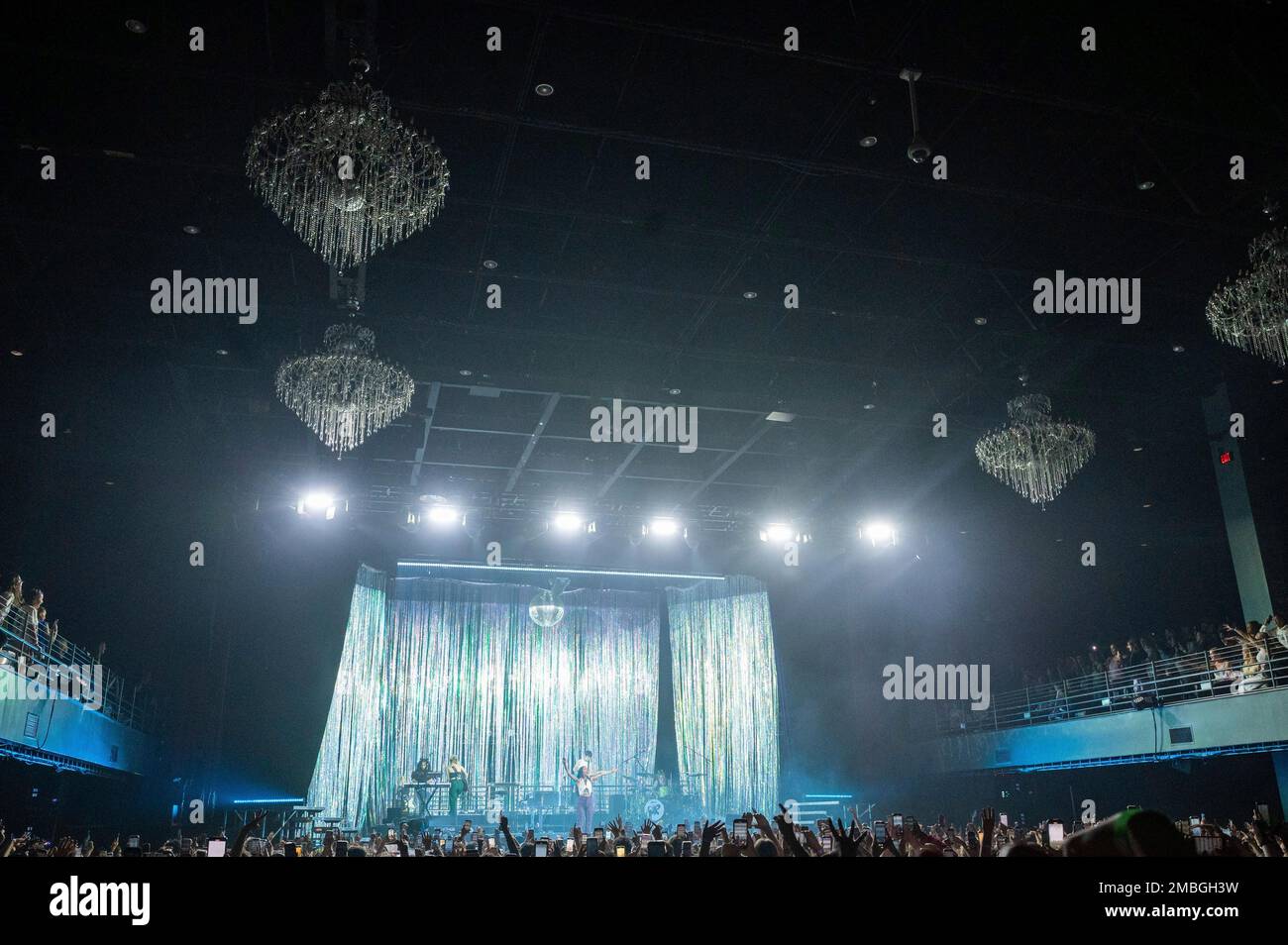 Olivia Rodrigo performs during the Sour Tour at the Coca-Cola Roxy on ...