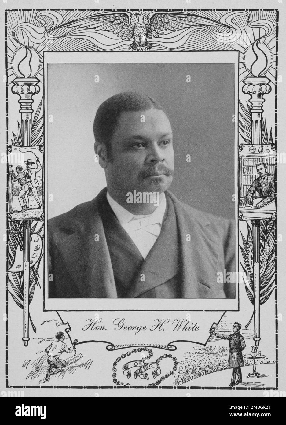 Hon. George H. White [recto], 1902. George Henry White, African ...