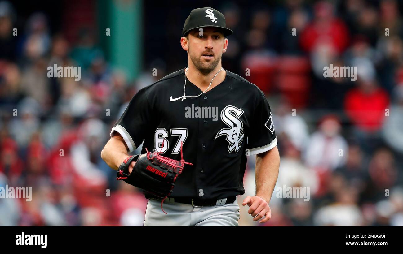Chicago White Sox's Bennett Sousa plays against the Boston Red Sox ...