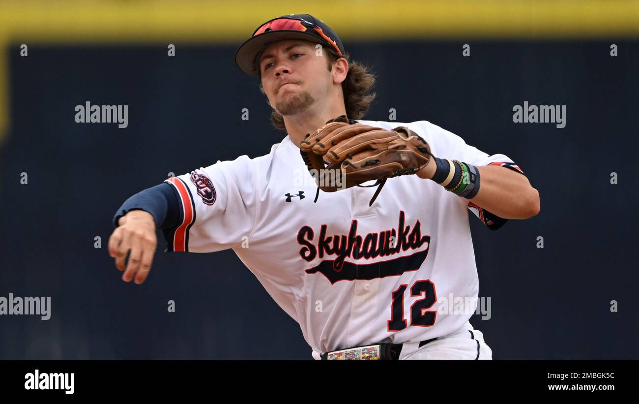 Tennessee Martin player Alec Beaman plays in an NCAA baseball game ...