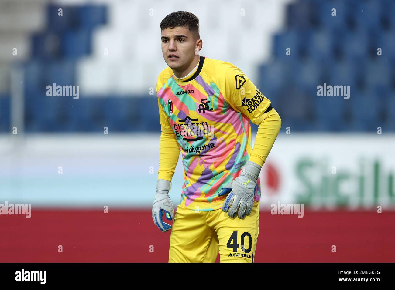 Gewiss Stadium, Bergamo, Italy, January 19, 2023, Peter Zovko of Spezia ...
