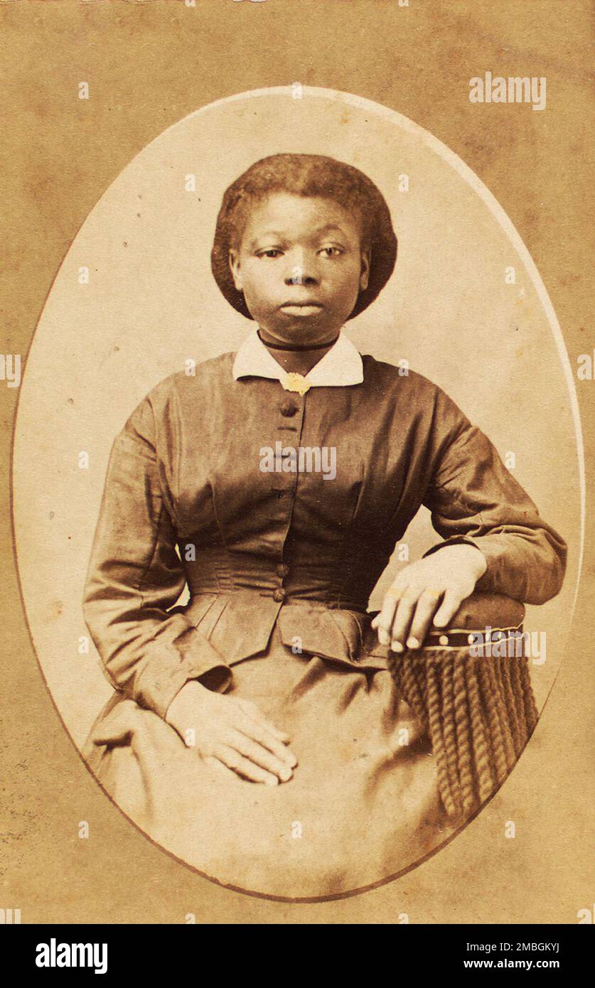 Young woman with ribbon around the neck hi-res stock photography and ...