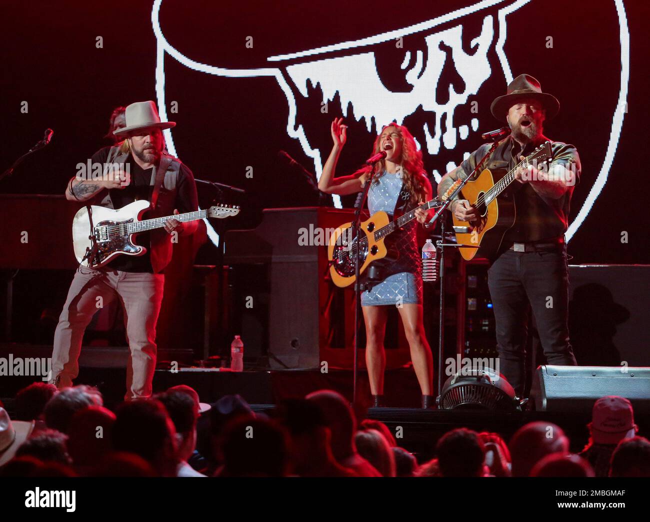 Zac Brown Band perform at the iHeartCountry Festival on Saturday, May 7 ...