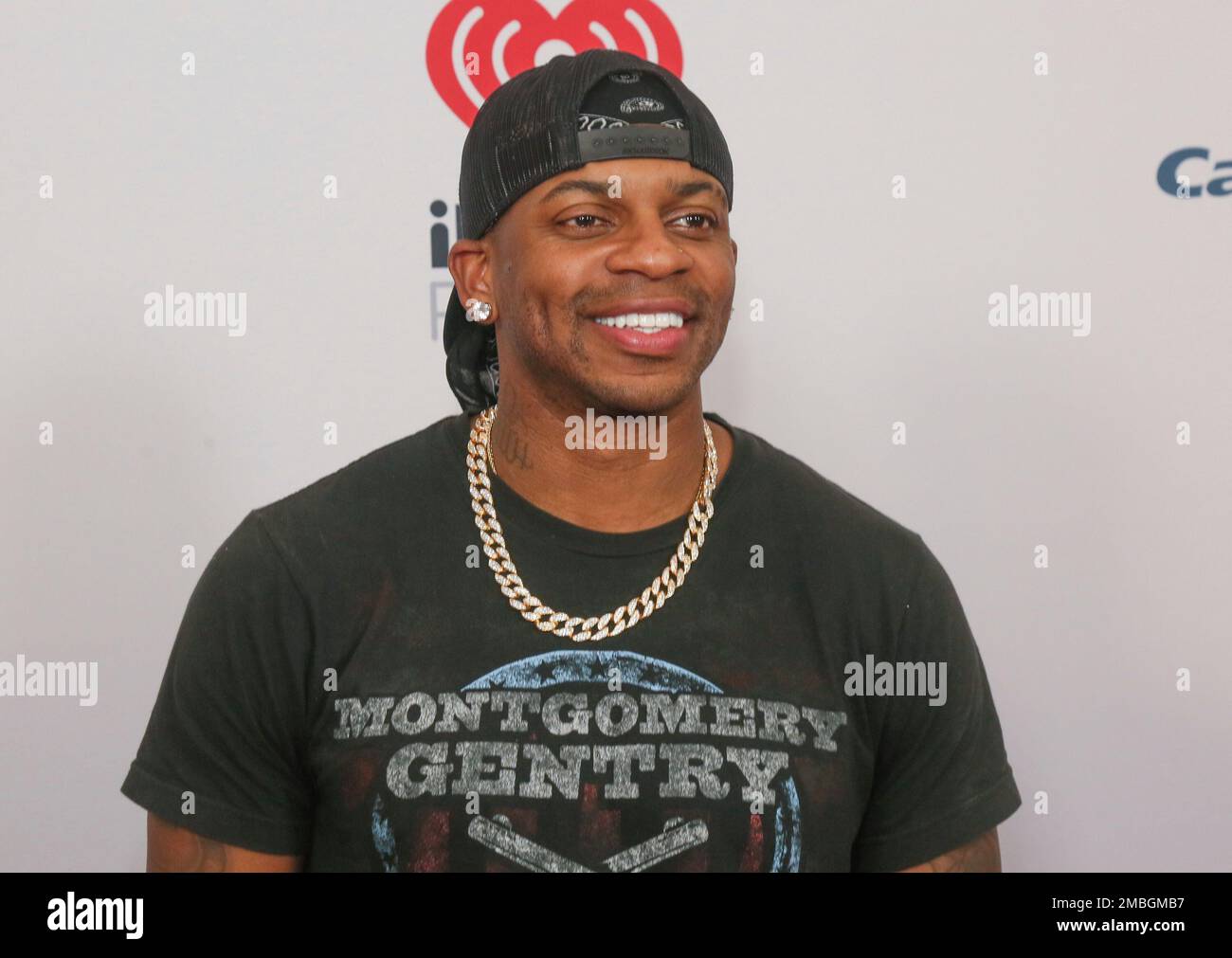 Jimmie Allen arrives at the iHeartCountry Festival on Saturday, May 7 ...