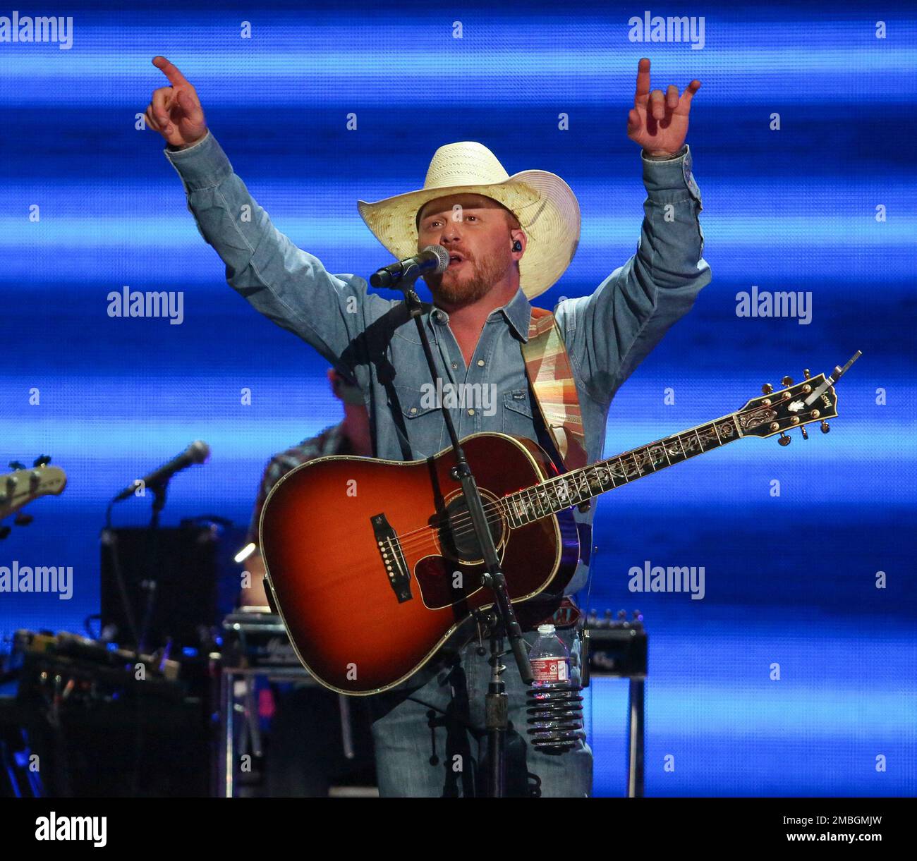 Cody Johnson performs at the iHeartCountry Festival on Saturday, May 7 ...