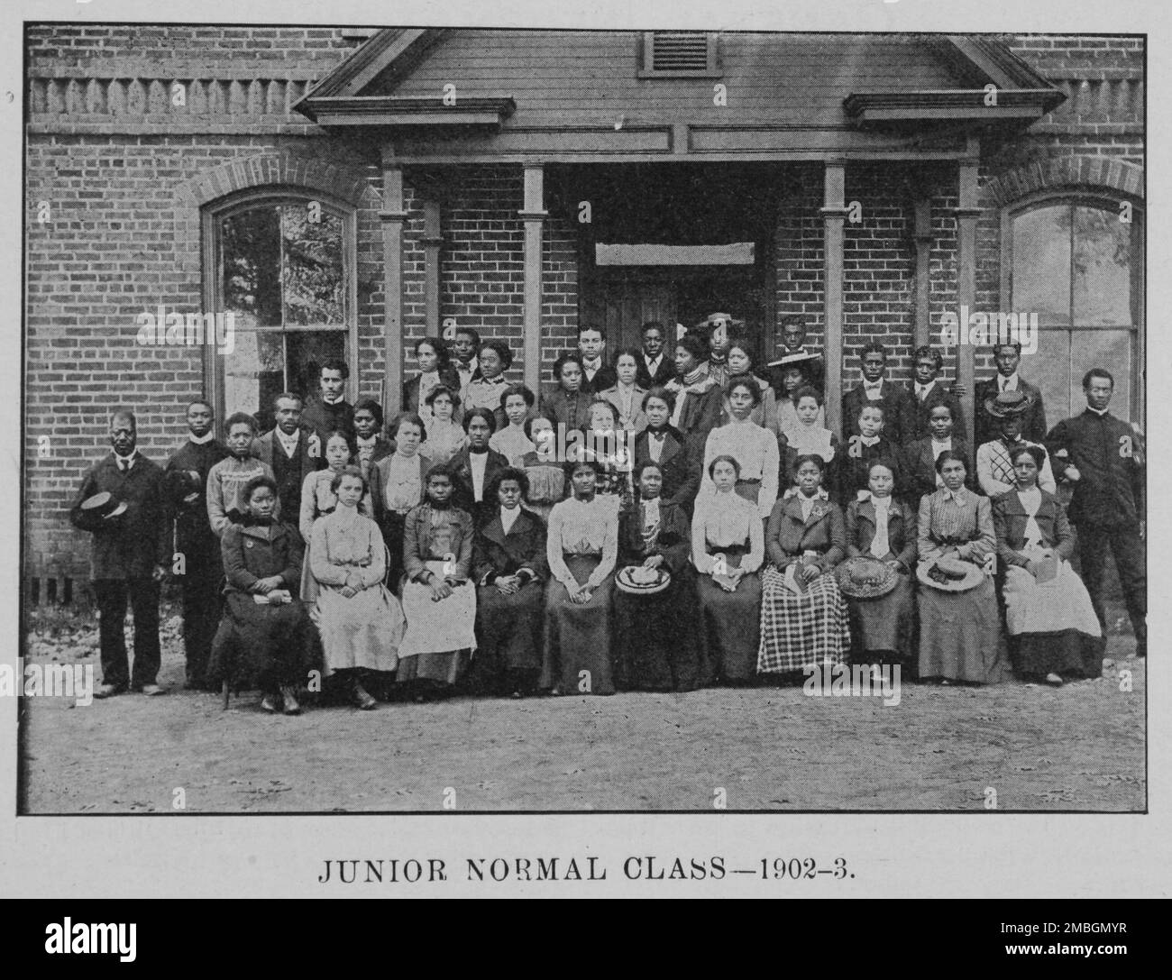 Junior Normal class- 1902-3, 1903 Stock Photo - Alamy