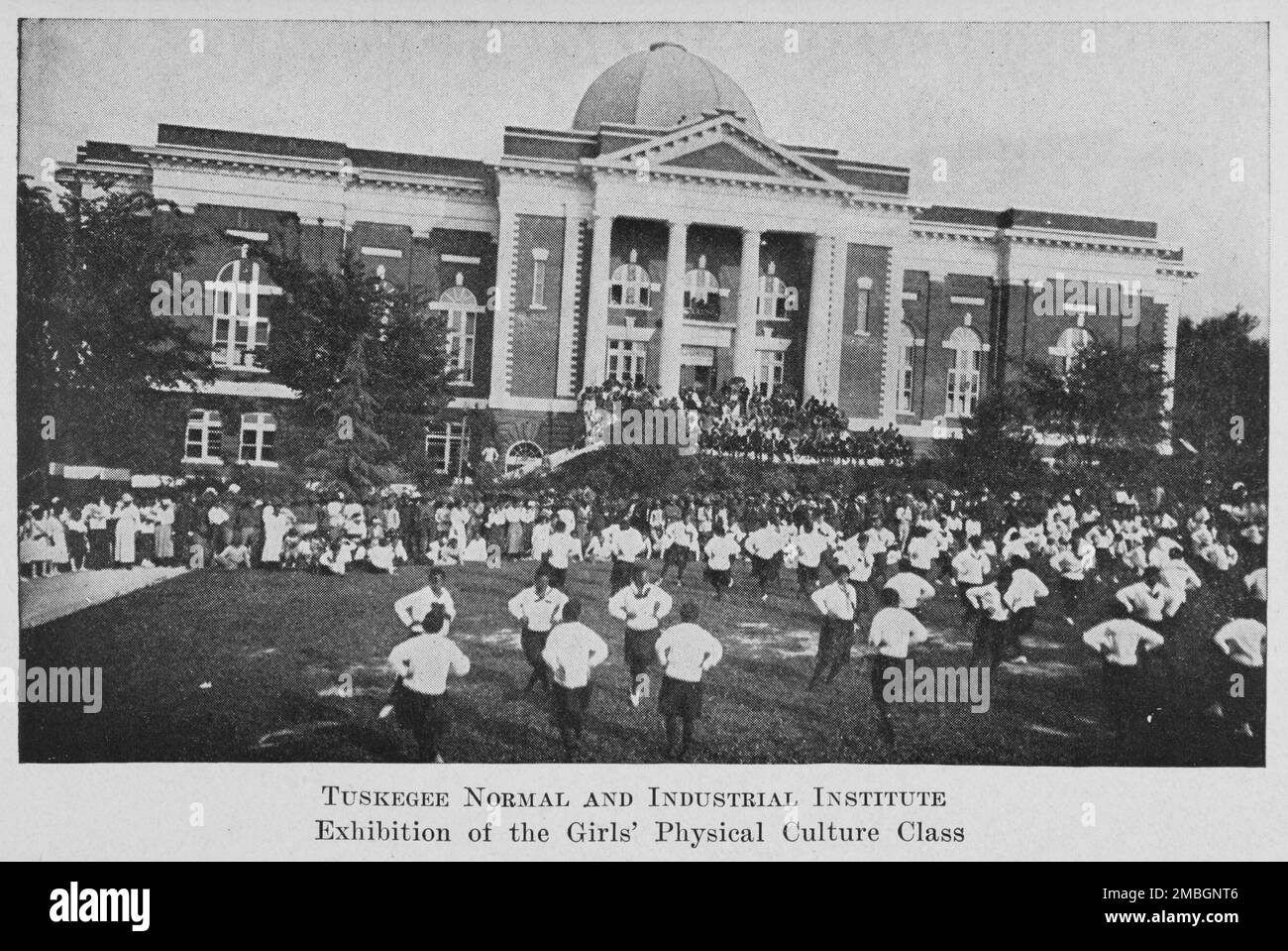 Tuskegee Normal and Industrial Institute; Exhibition of the girls ...