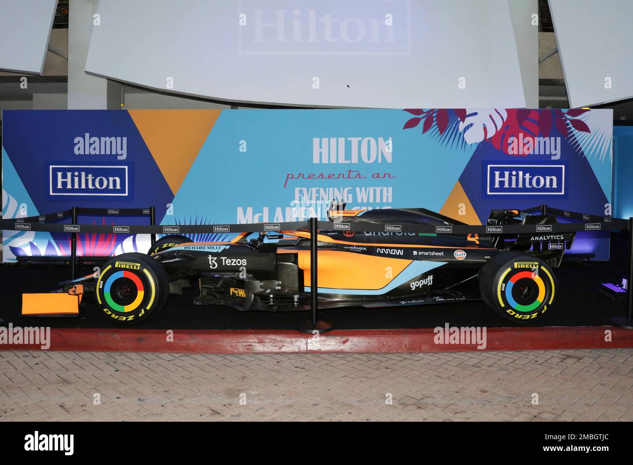 IMAGE DISTRIBUTED FOR HILTON - McLaren F1 car at exclusive Miami Grand ...