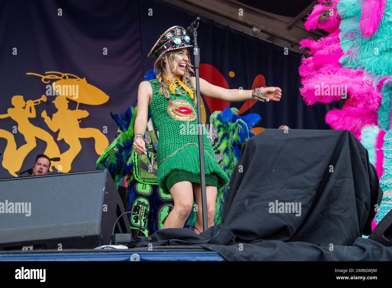 Lauren Daigle performs at the New Orleans Jazz and Heritage Festival ...