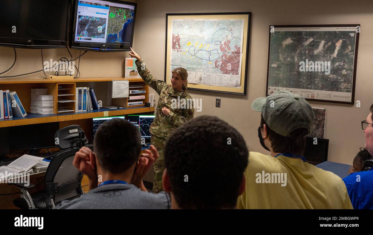 U.S. Air Force Master Sgt. Alison Long, 18th Combat Weather Squadron ...