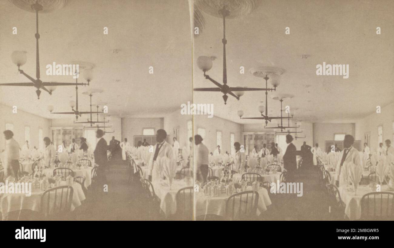 Dining Room, Overlook Mountain House, c1875. Additional title: New ...