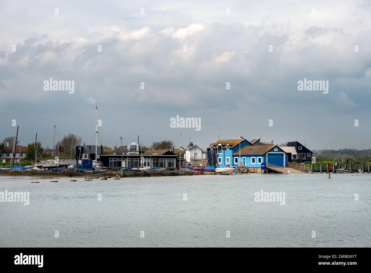 RYE HARBOUR, ENGLAND - APRIL 19th, 2022: Lifeboat station in Rye ...
