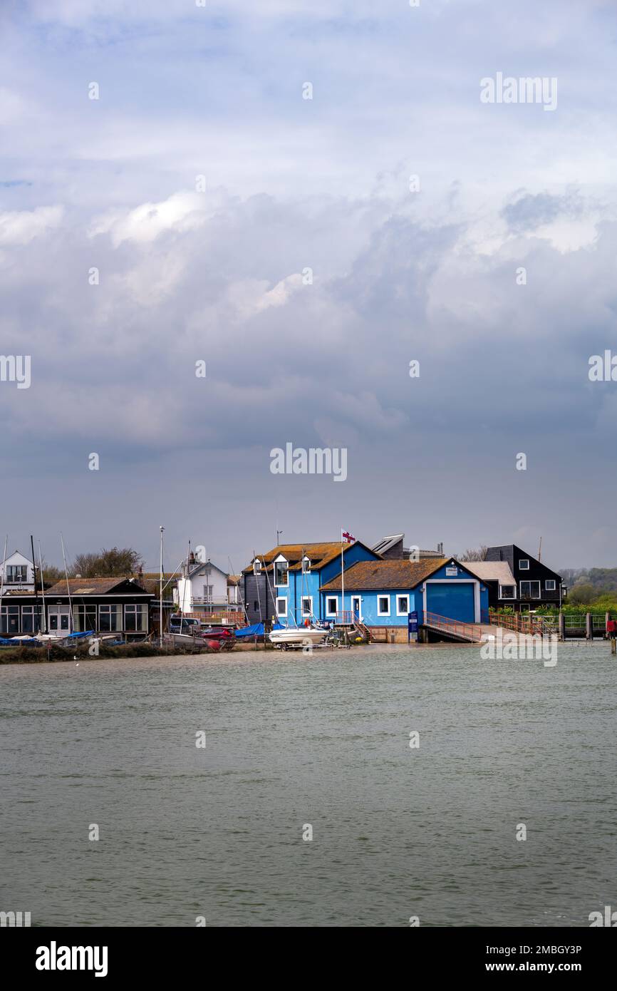 RYE HARBOUR, ENGLAND - APRIL 19th, 2022: Lifeboat station in Rye ...