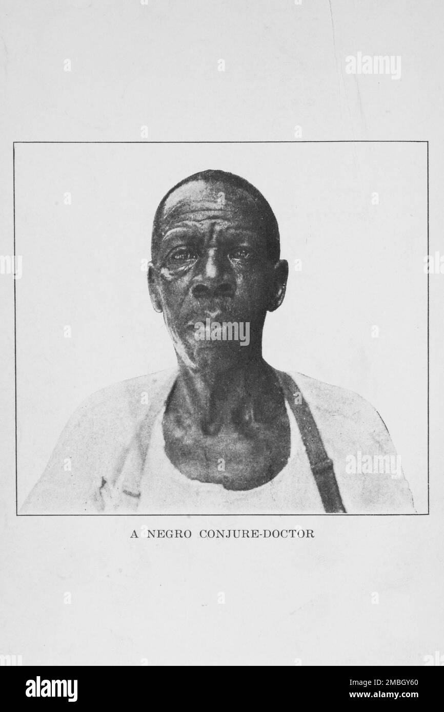 A Negro conjure-doctor, 1926 Stock Photo - Alamy