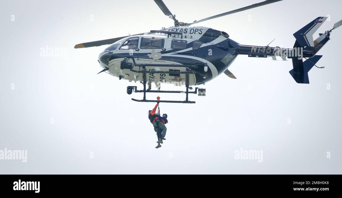 State and Federal agencies practice water rescue procedures as part of ...