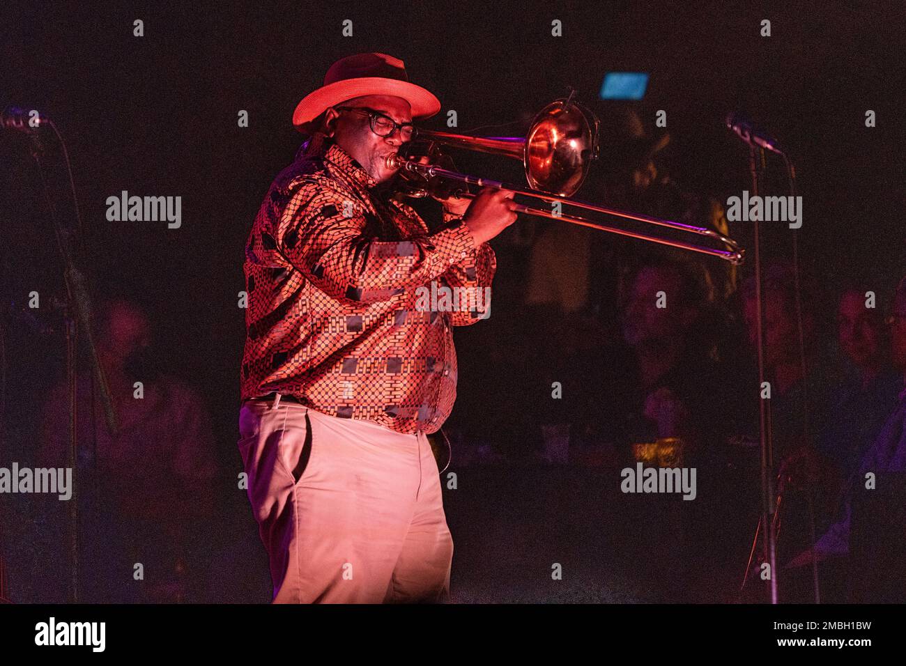 Ronell Johnson performs at Preservation Hall's 60th Anniversary ...