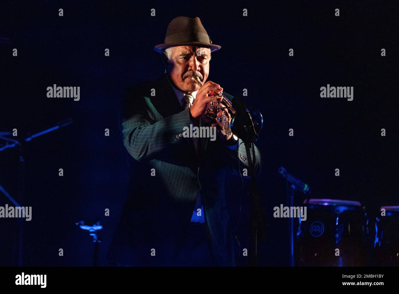 Wendell Brunious performs at Preservation Hall's 60th Anniversary ...