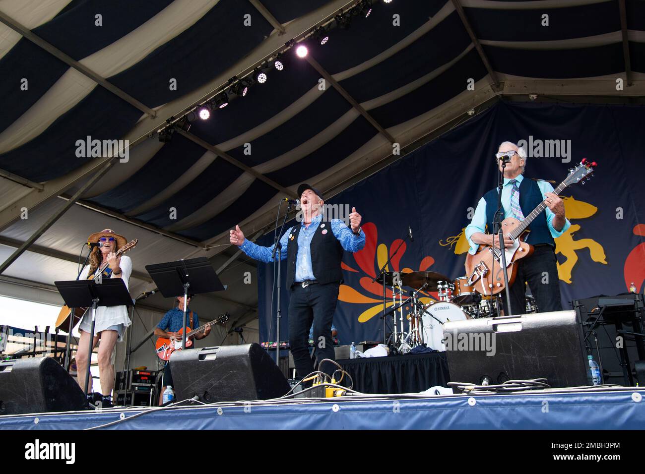 Susan Cowsill, left, Paul Cowsill, and Bob Cowsill of The Cowsills ...
