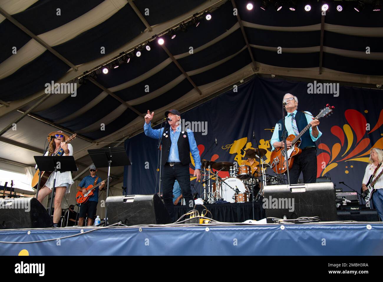 Susan Cowsill, left, Paul Cowsill, and Bob Cowsill of The Cowsills ...