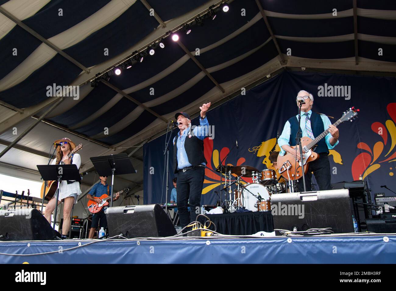Susan Cowsill, left, Paul Cowsill, and Bob Cowsill of The Cowsills ...