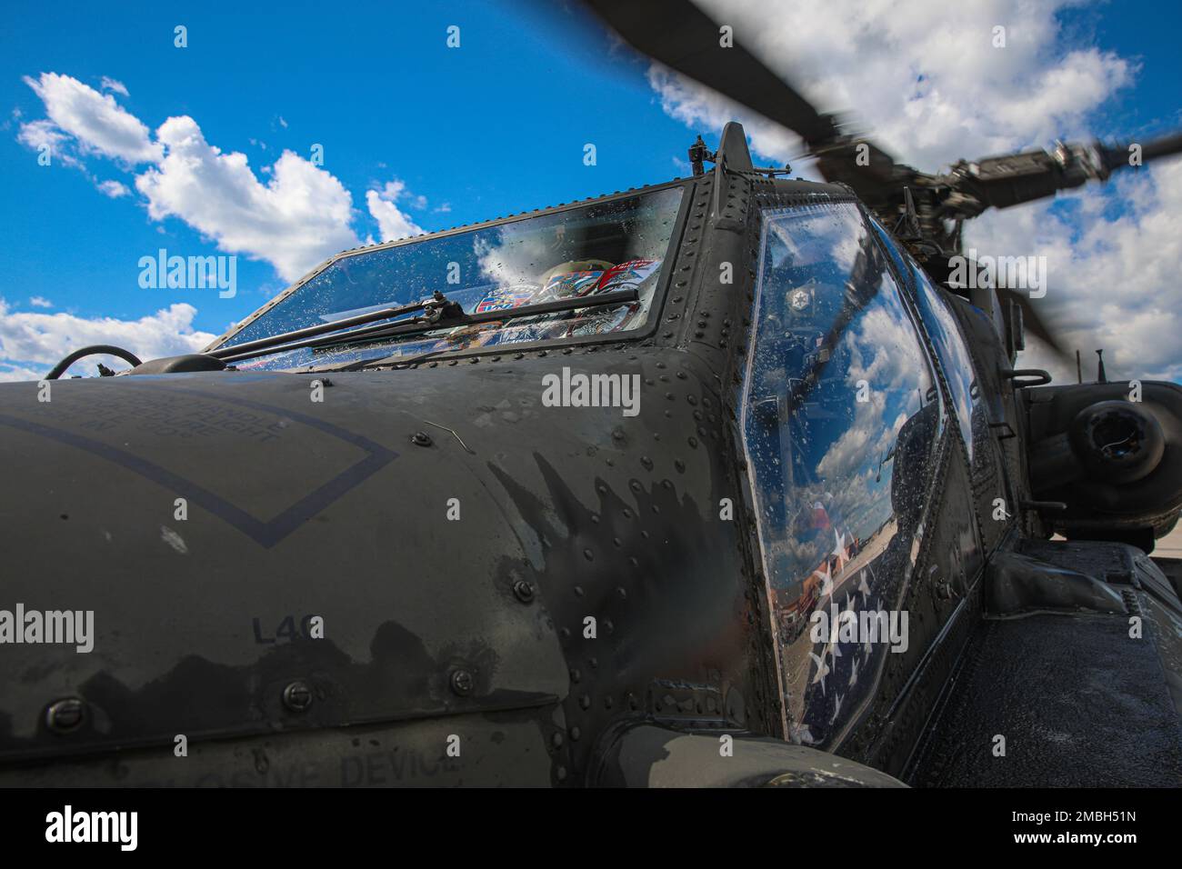 U.S. Army Lt. Col. Phillip Cain, 1-10 Attack Battalion commander ...
