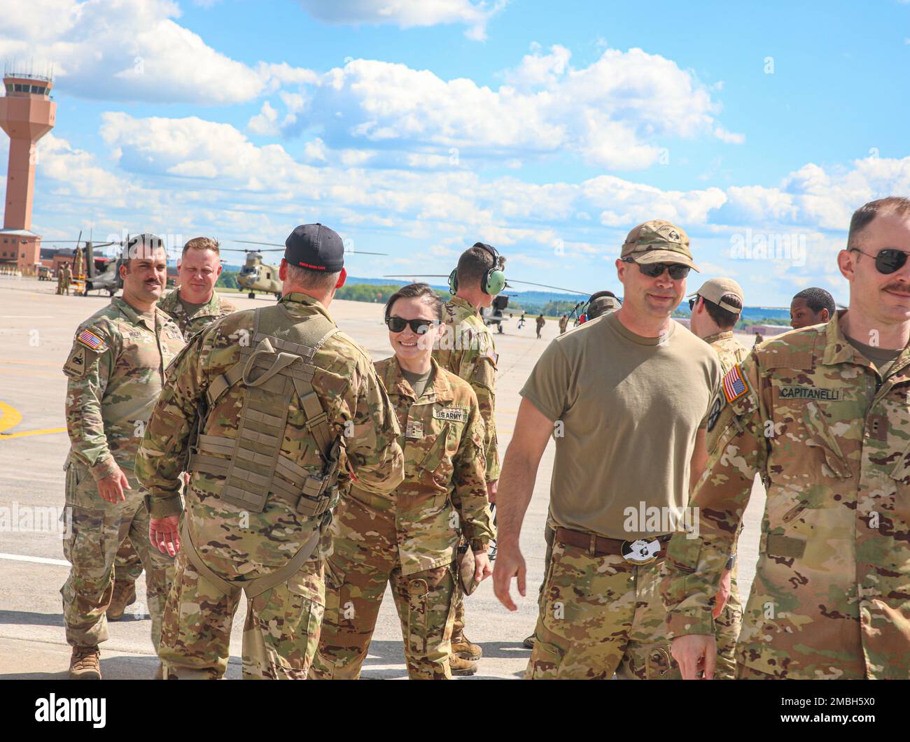 U.S. Army Lt. Col. Phillip Cain, 1-10 Attack Battalion commander ...
