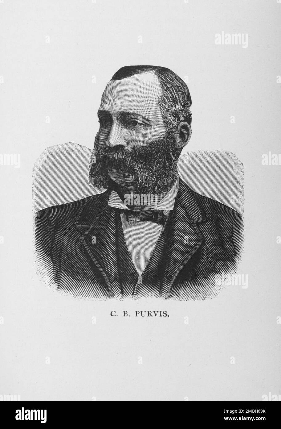 C. B. Purvis, 1887. African-American doctor Charles Burleigh Purvis was ...