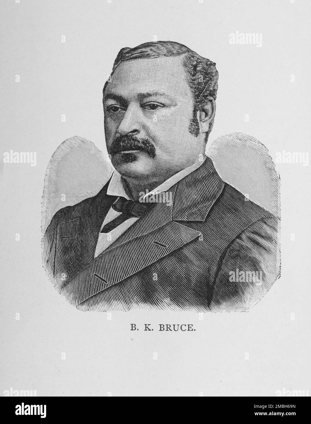B. K. Bruce, 1887. Politician Blanche Kelso Bruce was the first elected ...