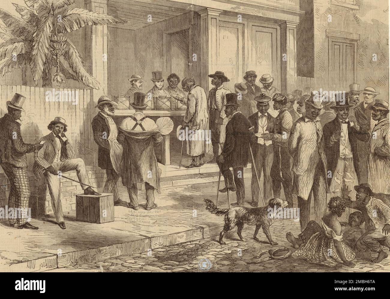 1867 voting hi-res stock photography and images - Alamy