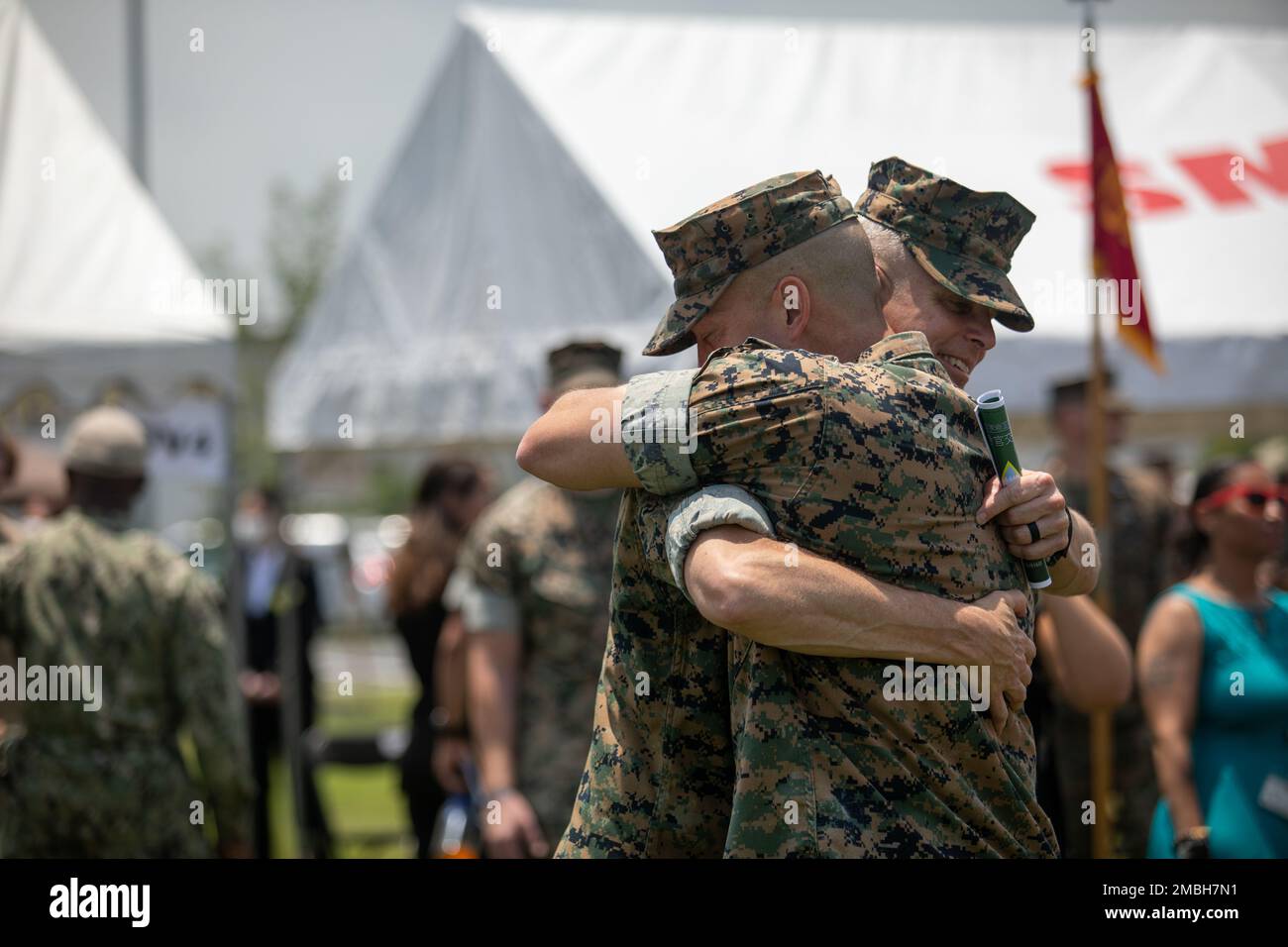 U.S. Marine Corps Col. Lance Lewis, the former commanding officer of ...