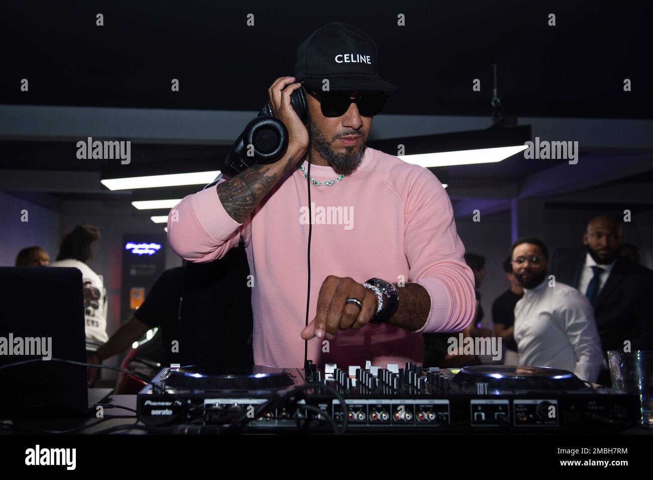 Swizz Beatz performs at Mercedes-AMG WILL.I.AMG Event at the Mercedes ...