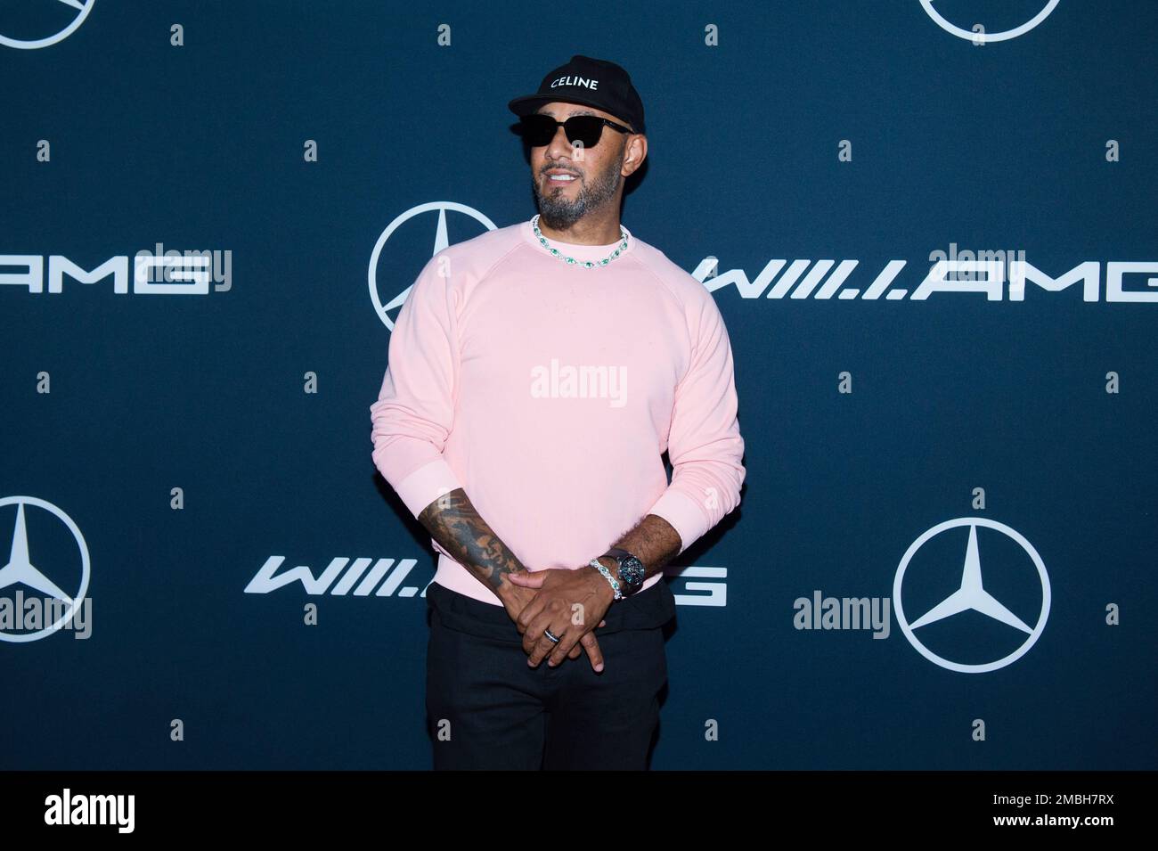 Swizz Beatz attends Mercedes-AMG WILL.I.AMG Event at the Mercedes-AMG ...