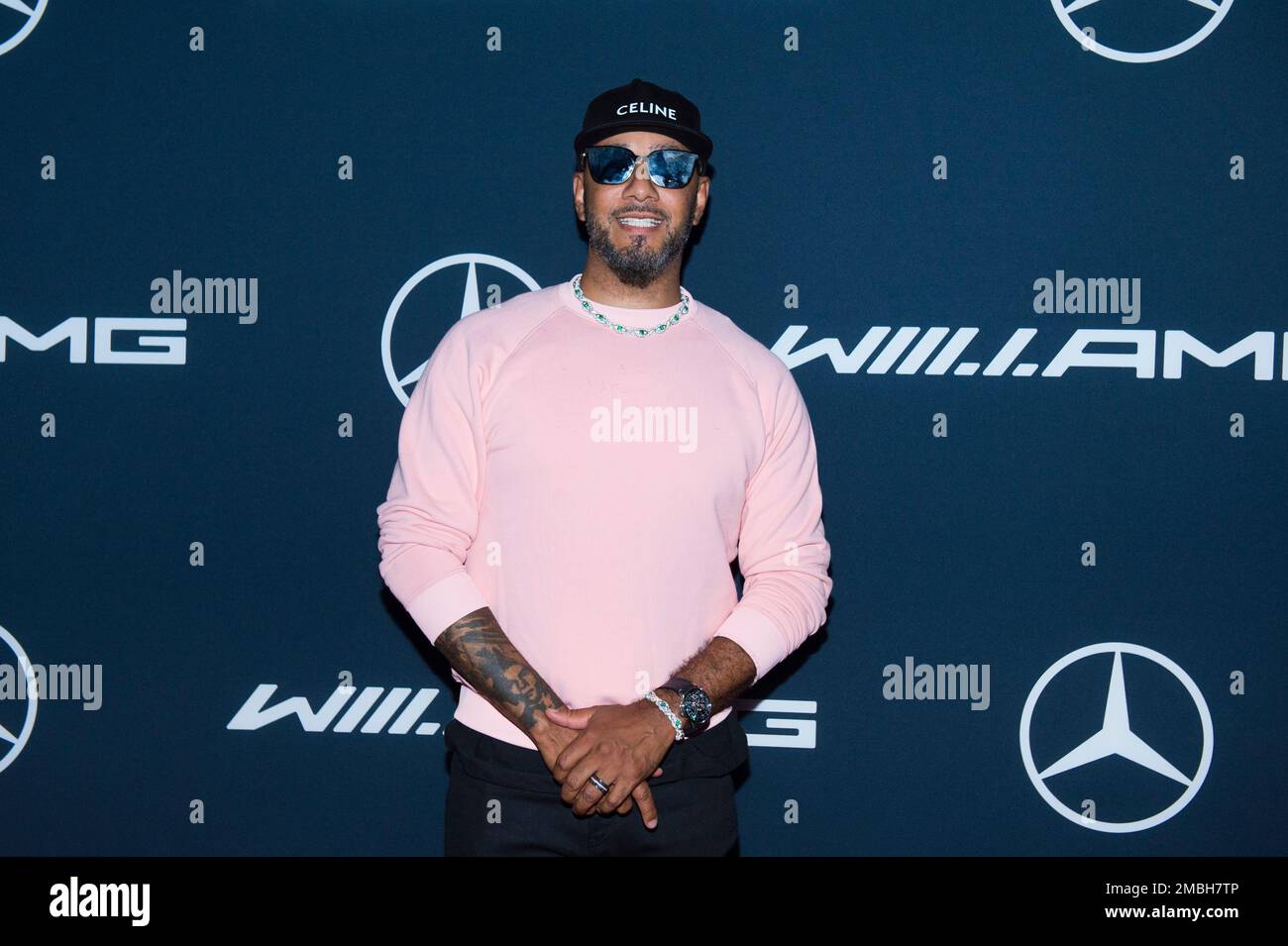 Swizz Beatz attends Mercedes-AMG WILL.I.AMG Event at the Mercedes-AMG ...