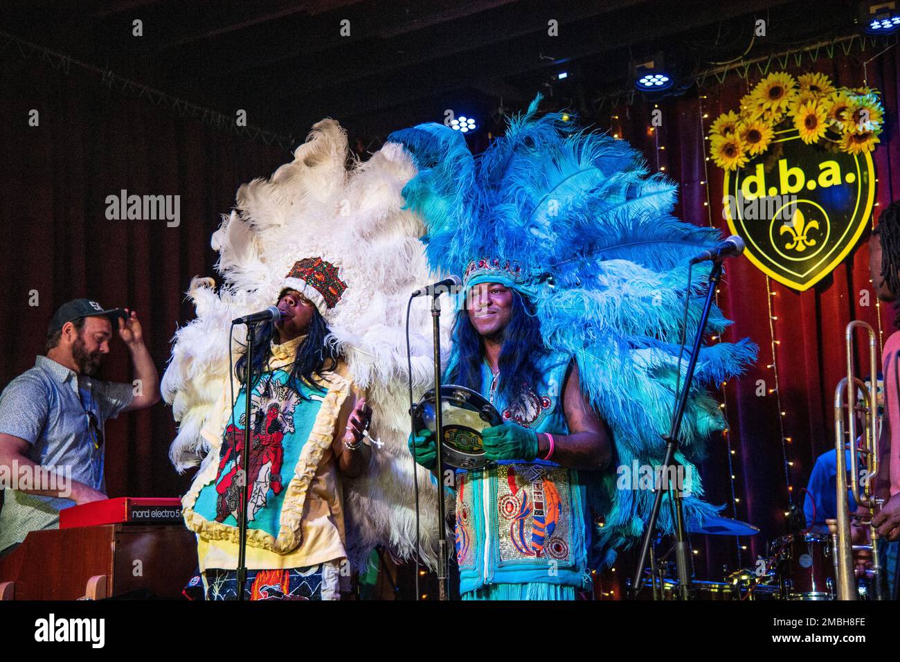 Members of Cha Wa perform at d.b.a. on Tuesday, May 3, 2022, in New ...