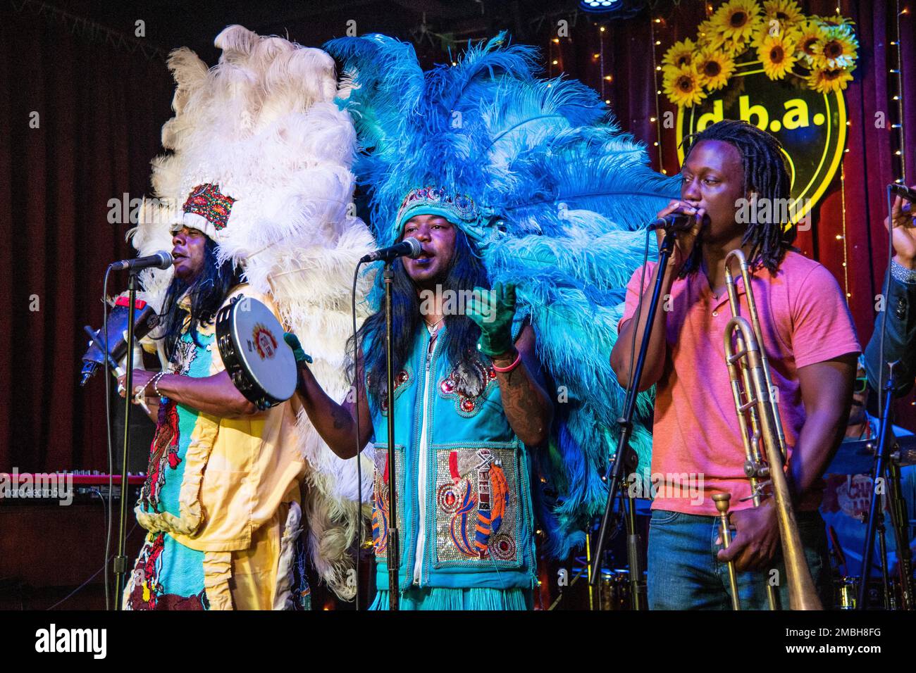 Members of Cha Wa perform at d.b.a. on Tuesday, May 3, 2022, in New ...