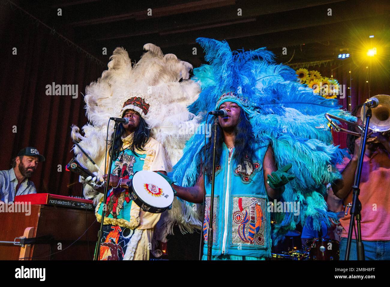 Members of Cha Wa perform at d.b.a. on Tuesday, May 3, 2022, in New ...