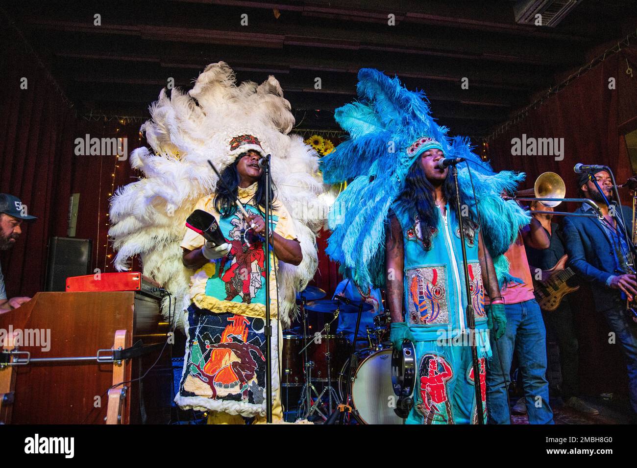 Members of Cha Wa perform at d.b.a. on Tuesday, May 3, 2022, in New ...
