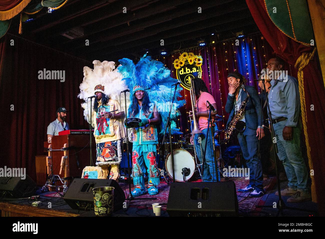 Members of Cha Wa perform at d.b.a. on Tuesday, May 3, 2022, in New ...