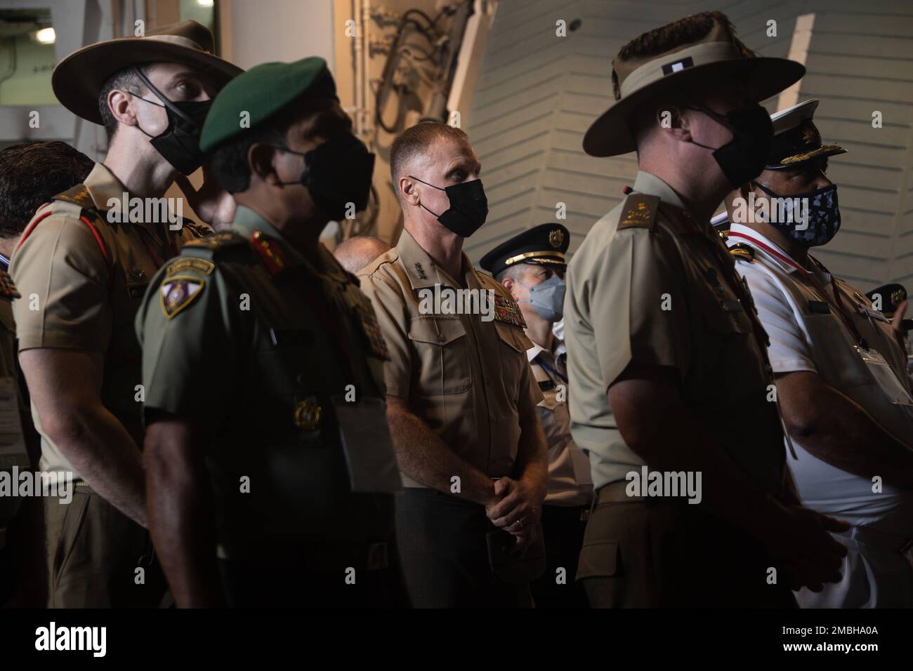 U.S. Marine Corps Lt. Gen. Steven R. Rudder, commander, U.S. Marine ...