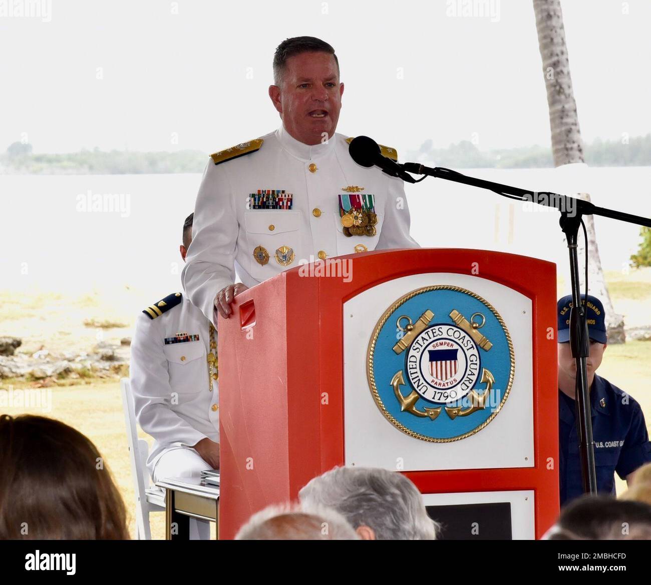 Rear Adm. Brendan C. McPherson, Coast Guard 7th District Commander ...