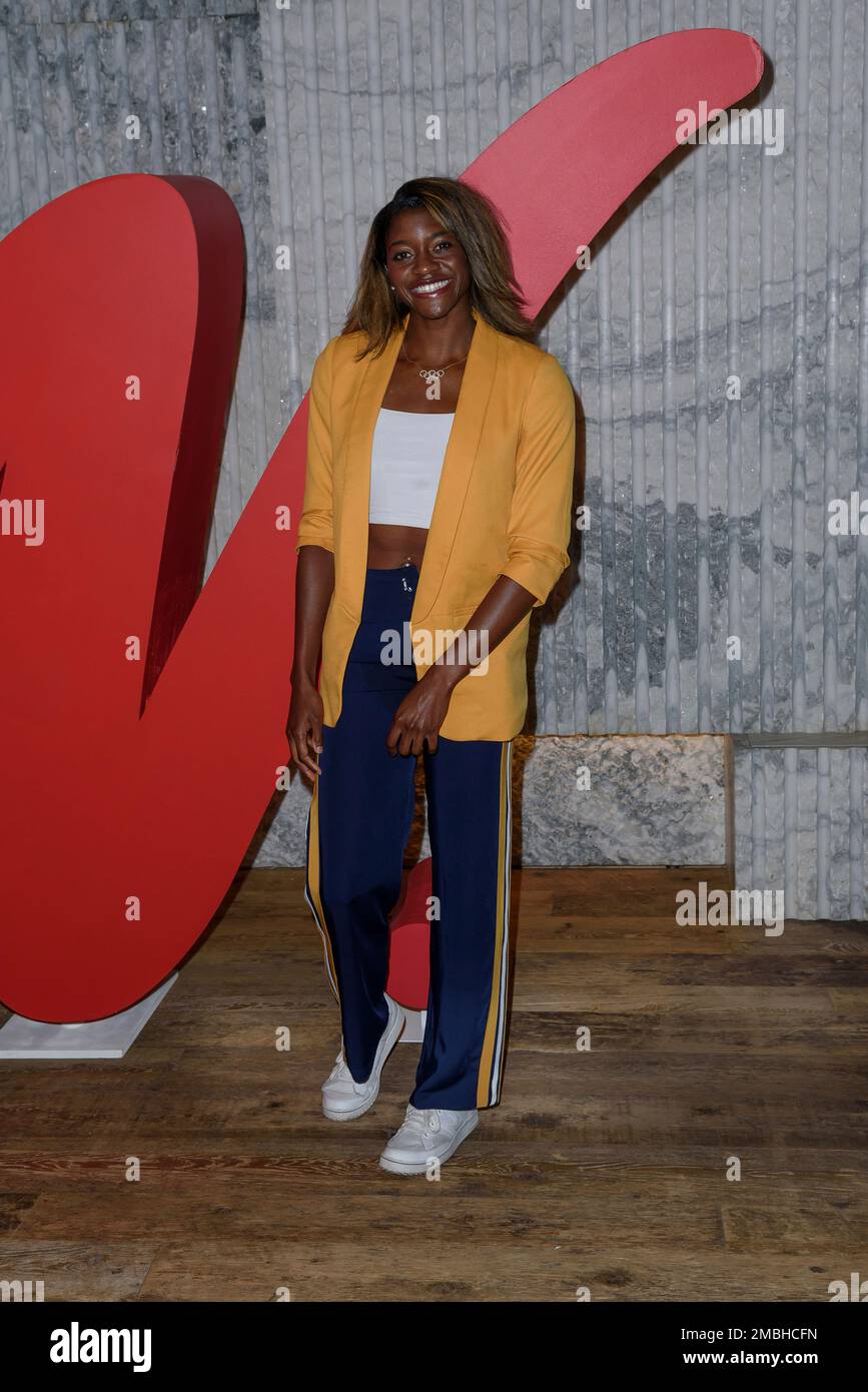 Kendall Davis participates in the espnW Women+Sports Summit at the 1 ...