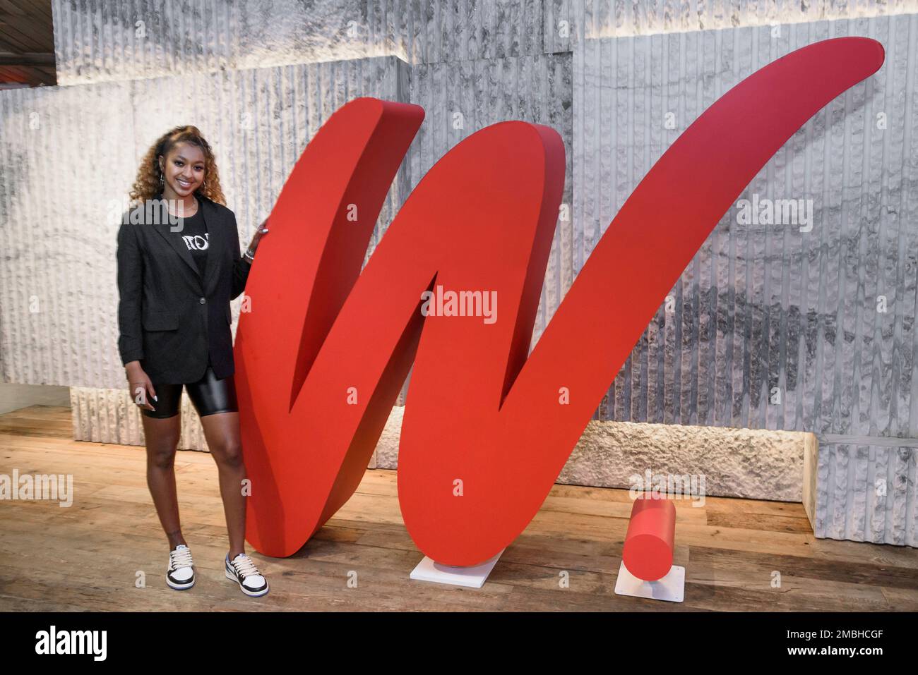Didi Richards attends the espnW Women+Sports Summit at 1 Hotel Brooklyn ...