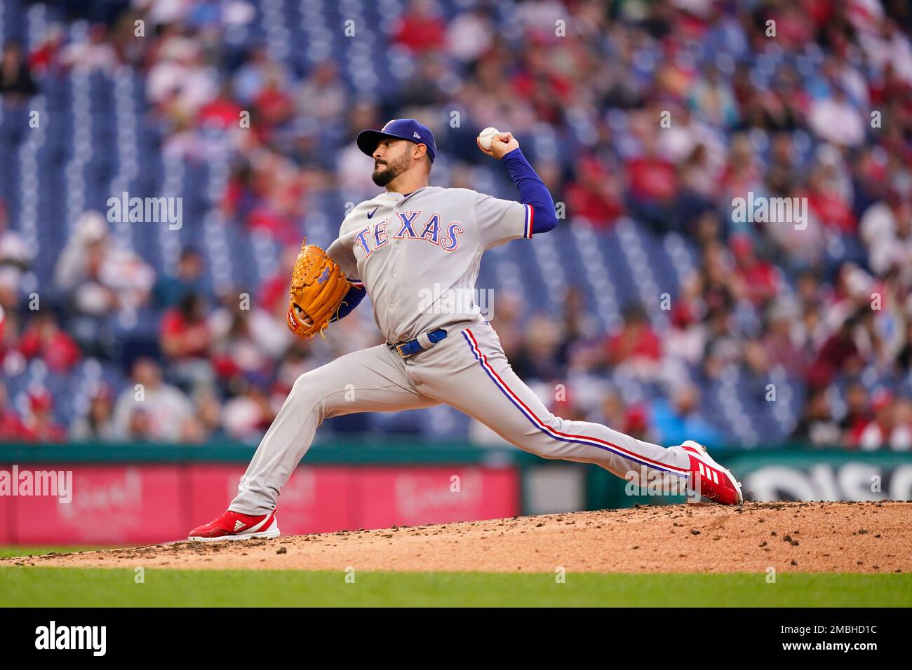 Texas Rangers' Martin Perez plays during a baseball game, Wednesday ...