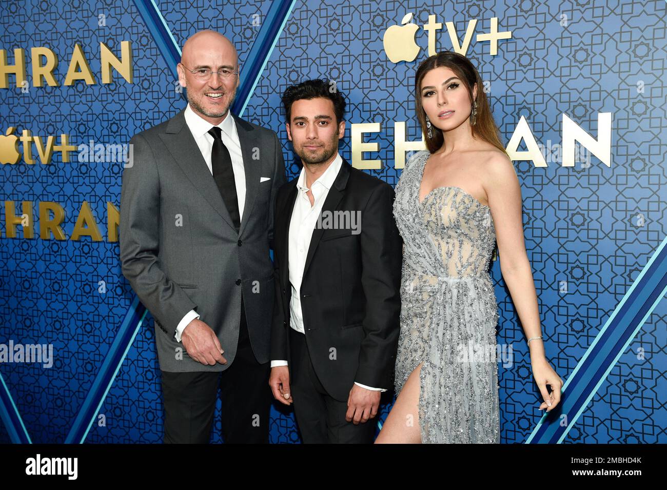 Co-creator writer/director Daniel Syrkin, left, actor Arash Marandi and ...