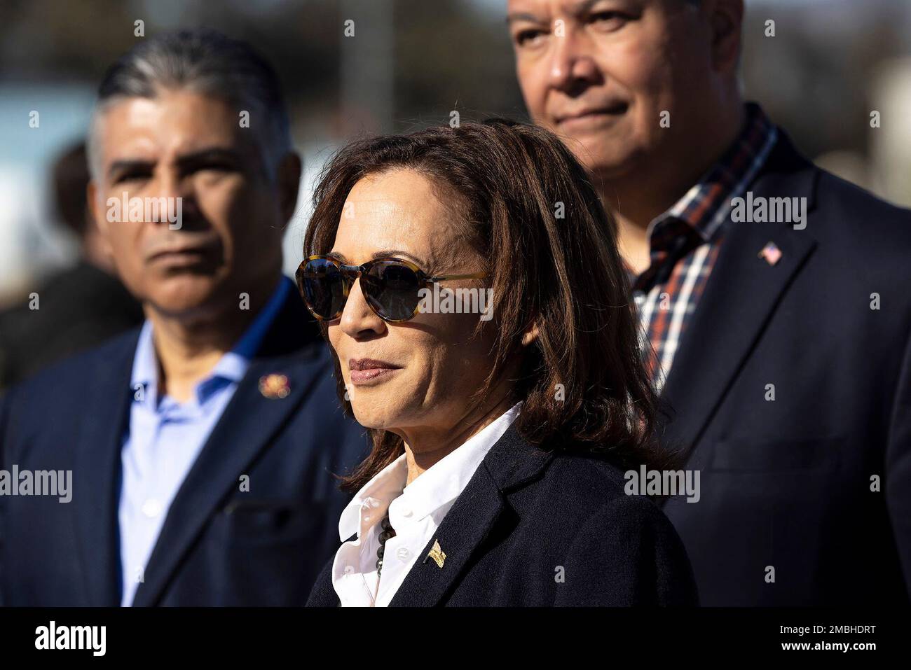Los Angeles, USA. 20th Jan, 2023. Vice President Kamala Harris tours ...