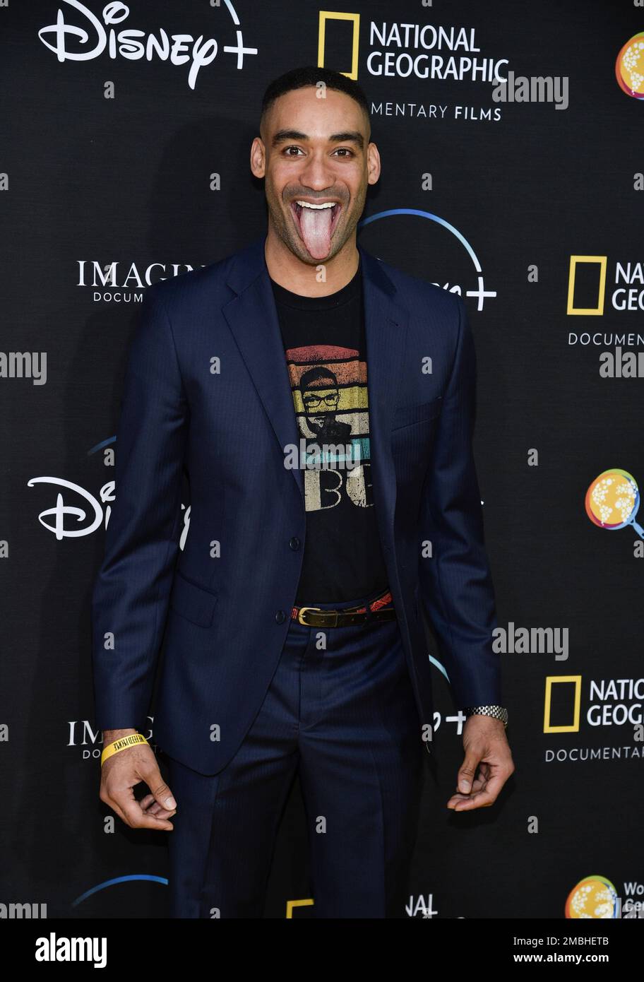 Zeke Thomas attends the premiere of "We Feed People" at the SVA Theatre on Tuesday, May 3, 2022 ...