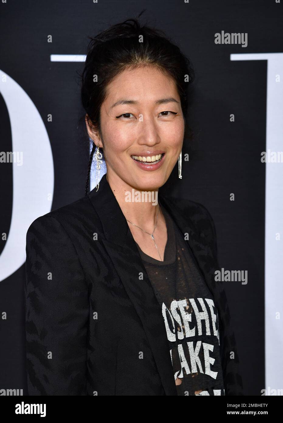 Jihae Kim attends the premiere of "We Feed People" at the SVA Theatre ...