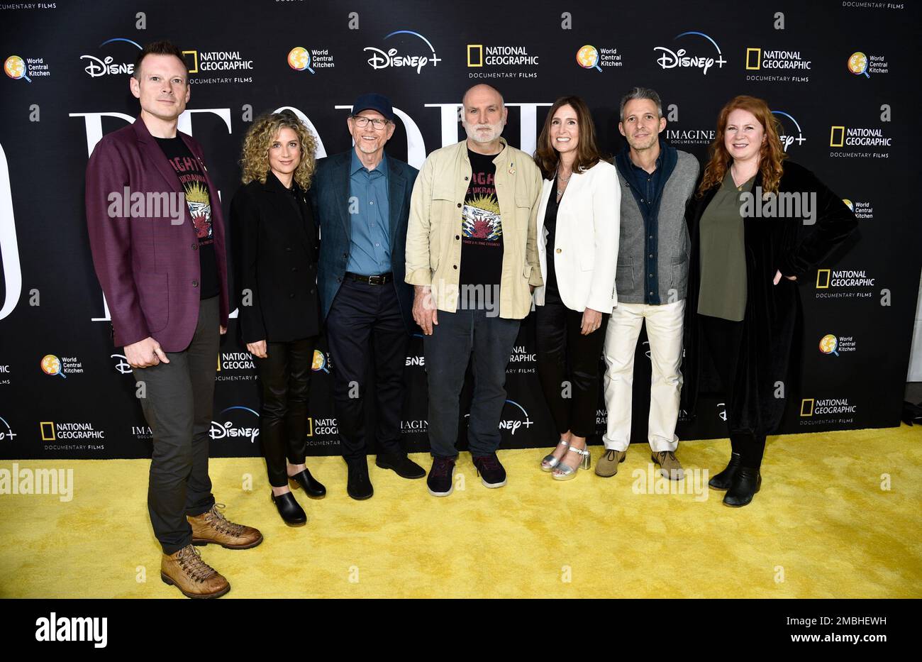 Nathan Mock, left, Sara Bernstein, Ron Howard, Jose Andres, Carolyn ...