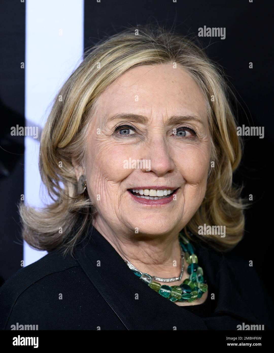 Hillary Clinton attends the premiere of "We Feed People" at the SVA ...